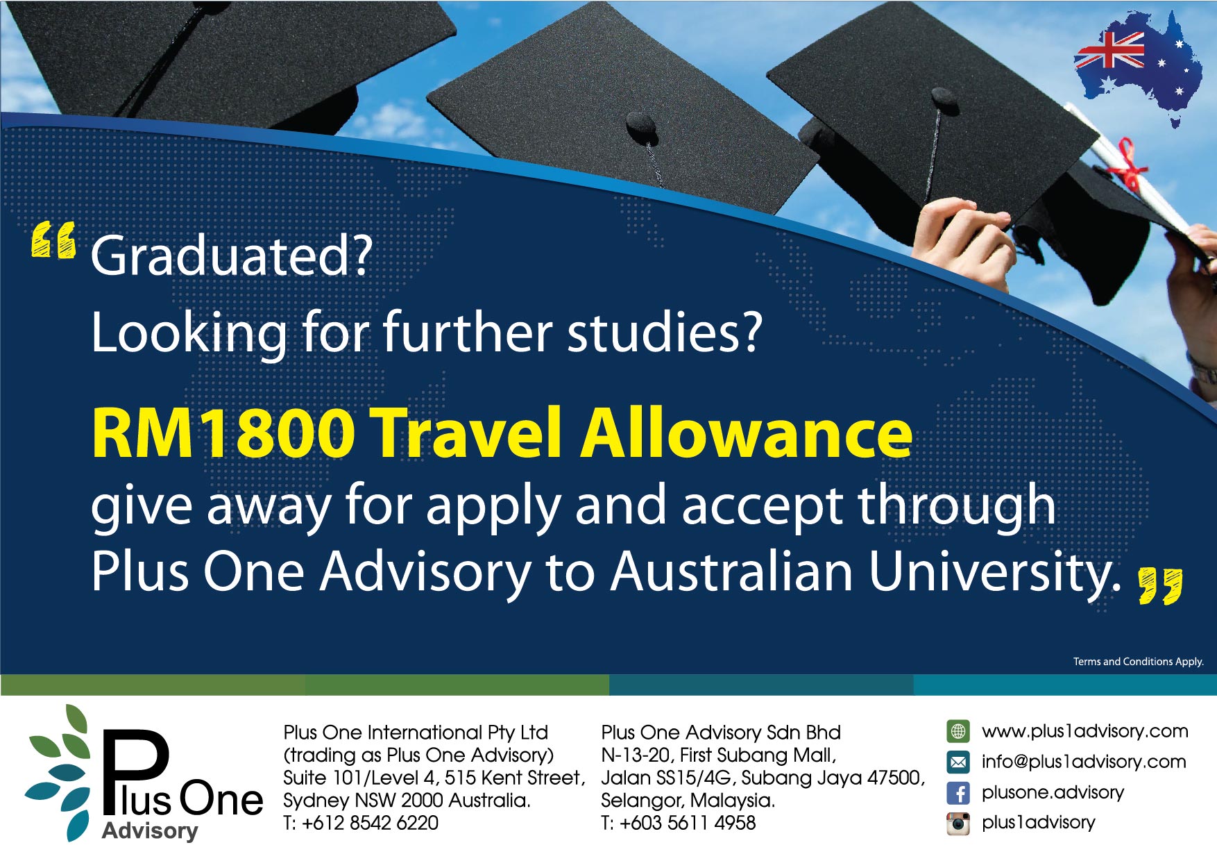 Promotion - Plus One Advisory